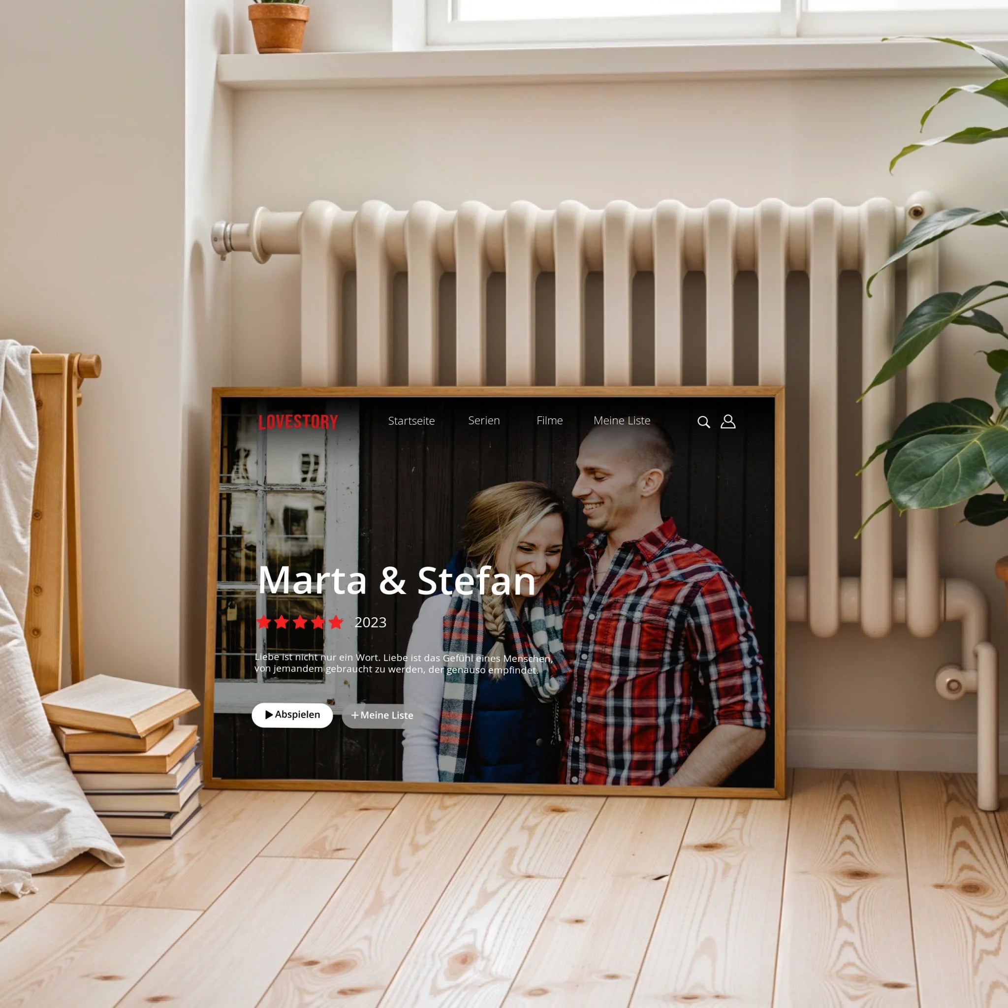 Netflix Cover Lovefilm - Personalisiertes Poster – MyHappyMoments.de